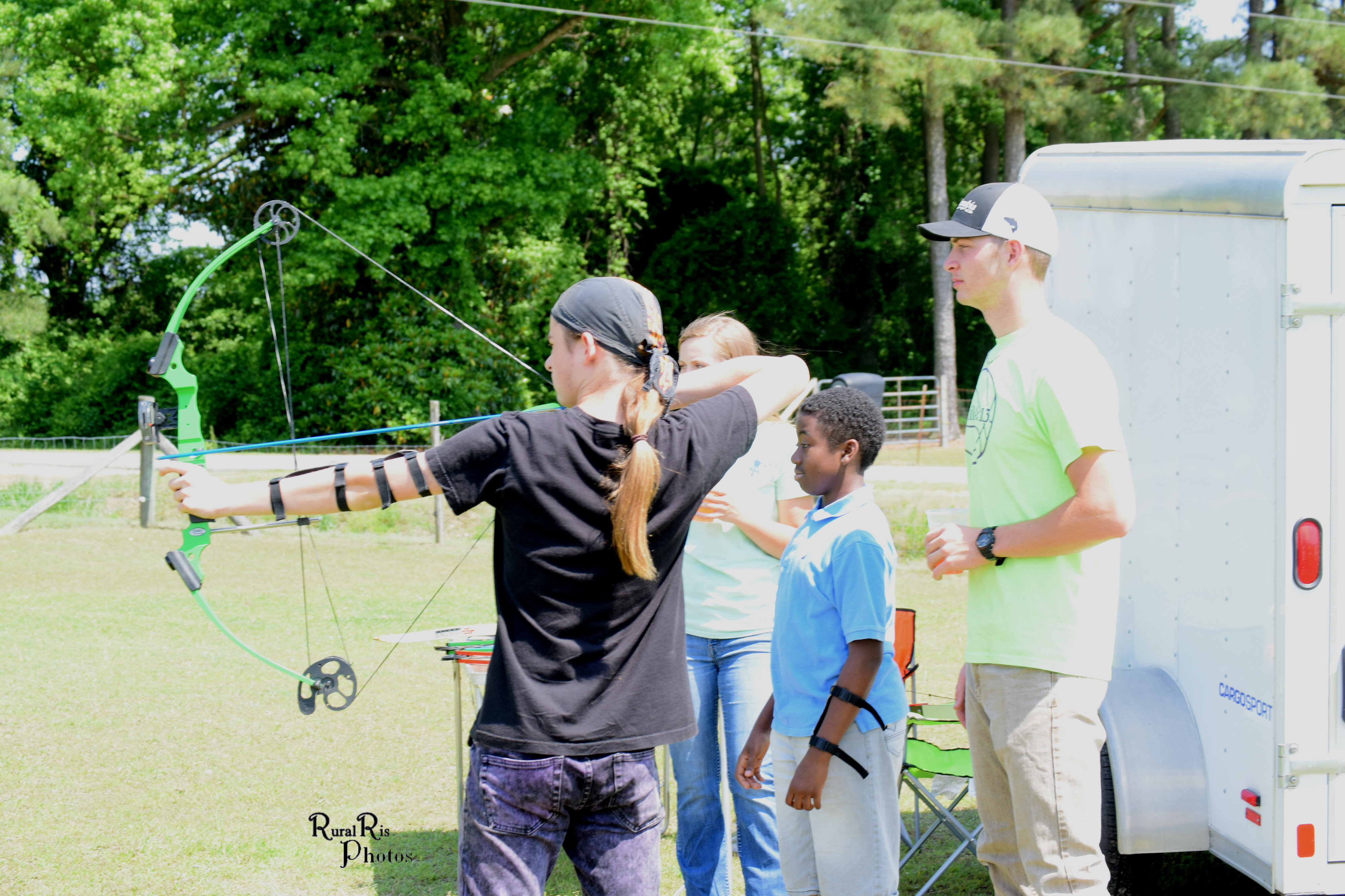 Giant Jenga and a Farm Visit – Rural Ris
